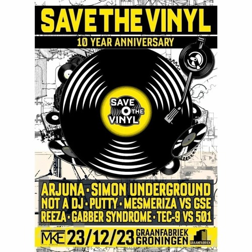 Stream 501 - Save The Vinyl 10 year anniversary Promo Mix 2023 by Music ...