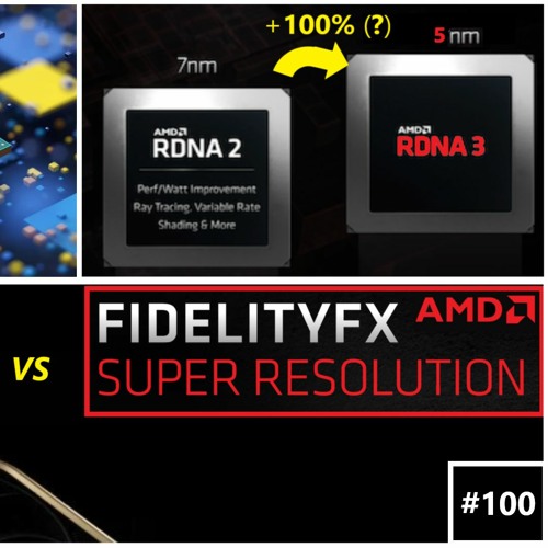 Stream episode 100. Nvidia RTX 3080 Ti vs AMD FSR, RDNA 3 Performance ...