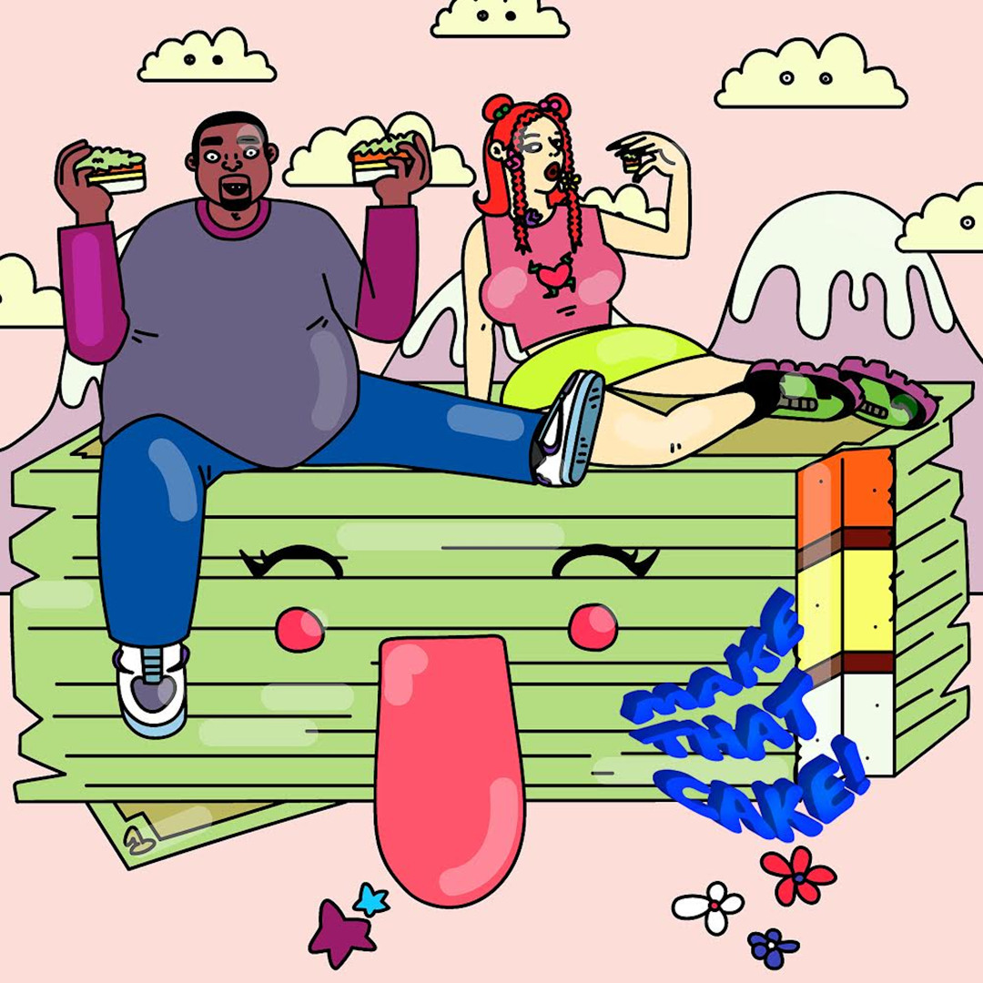 Stream LunchMoney Lewis | Listen to Make That Cake (feat. Doja Cat ...