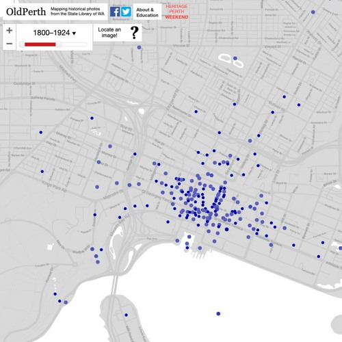 Stream Old Perth: mapping historical photos from the State Library ...