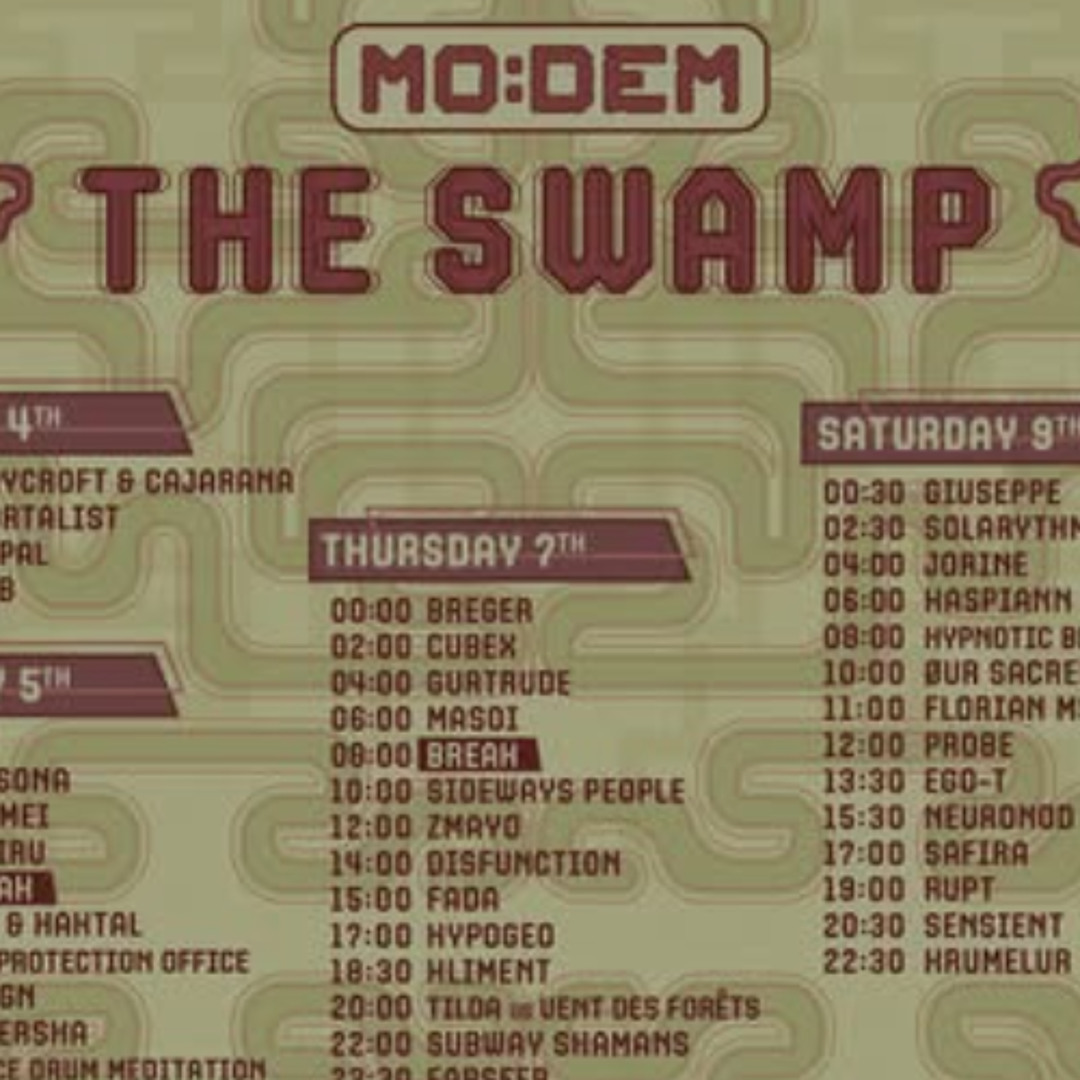 Stream Sideways People @ Modem 2025 - Epic Swamp Stage Set by Sideways ...