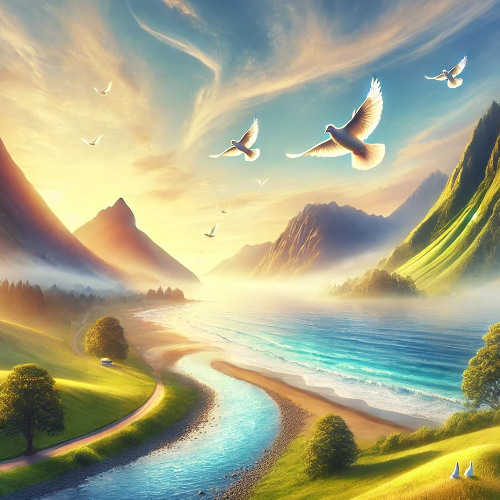 Stream From the Mountains to the Sea by Robin Lawley & Joe Armstrong ...