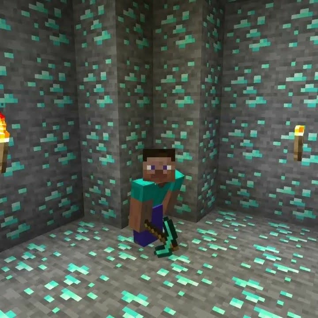 Stream what you know about mining diamond ores with a steve (FULL HD ...