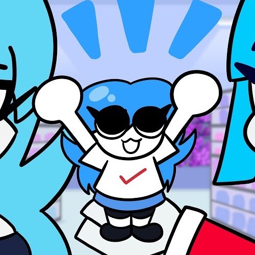 Stream FnF cover | Close chuckle - Skyblue and Sora at the mall ...