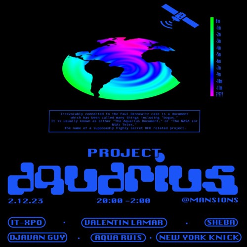 Stream Project Aquarius - Valentin Lamar @ Mansions 02.12.23 by ...