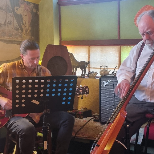 Stream falling grace . steve swallow . brett holland guitar / bruce ...