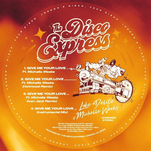 Stream PREMIERE: Luke Delite & Michelle Weeks - Give Me Your Love ...