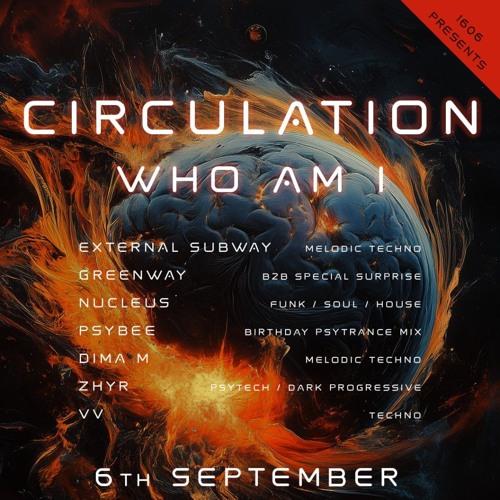 Stream PsyBee - Circulation - Who Am I 2024 by D1Me | Listen online for ...