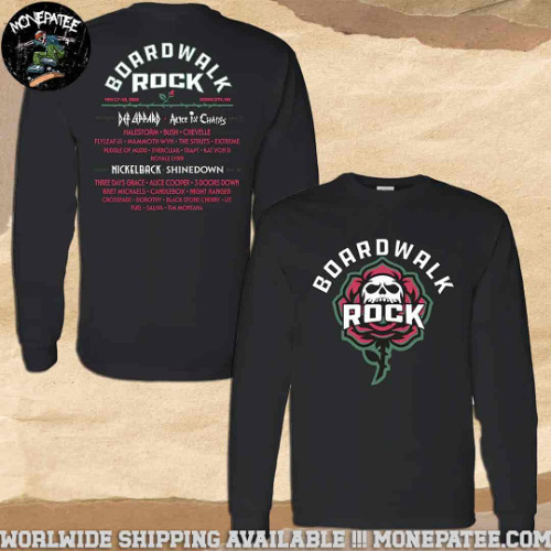 Stream Boardwalk Rock Festival 2025 Rose Lineup At Ocean City MD On May ...