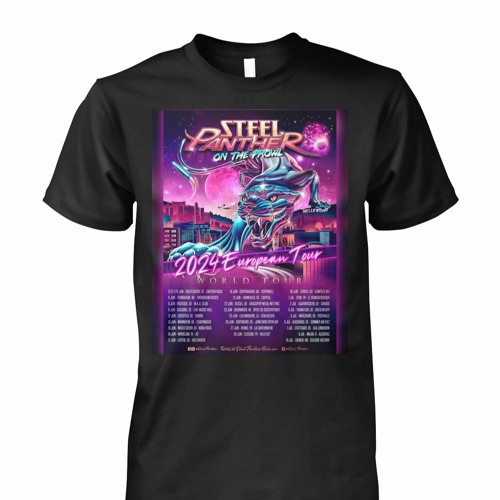 Stream Steel Panther On The Prowl World Tour 2024 Shirt by ...