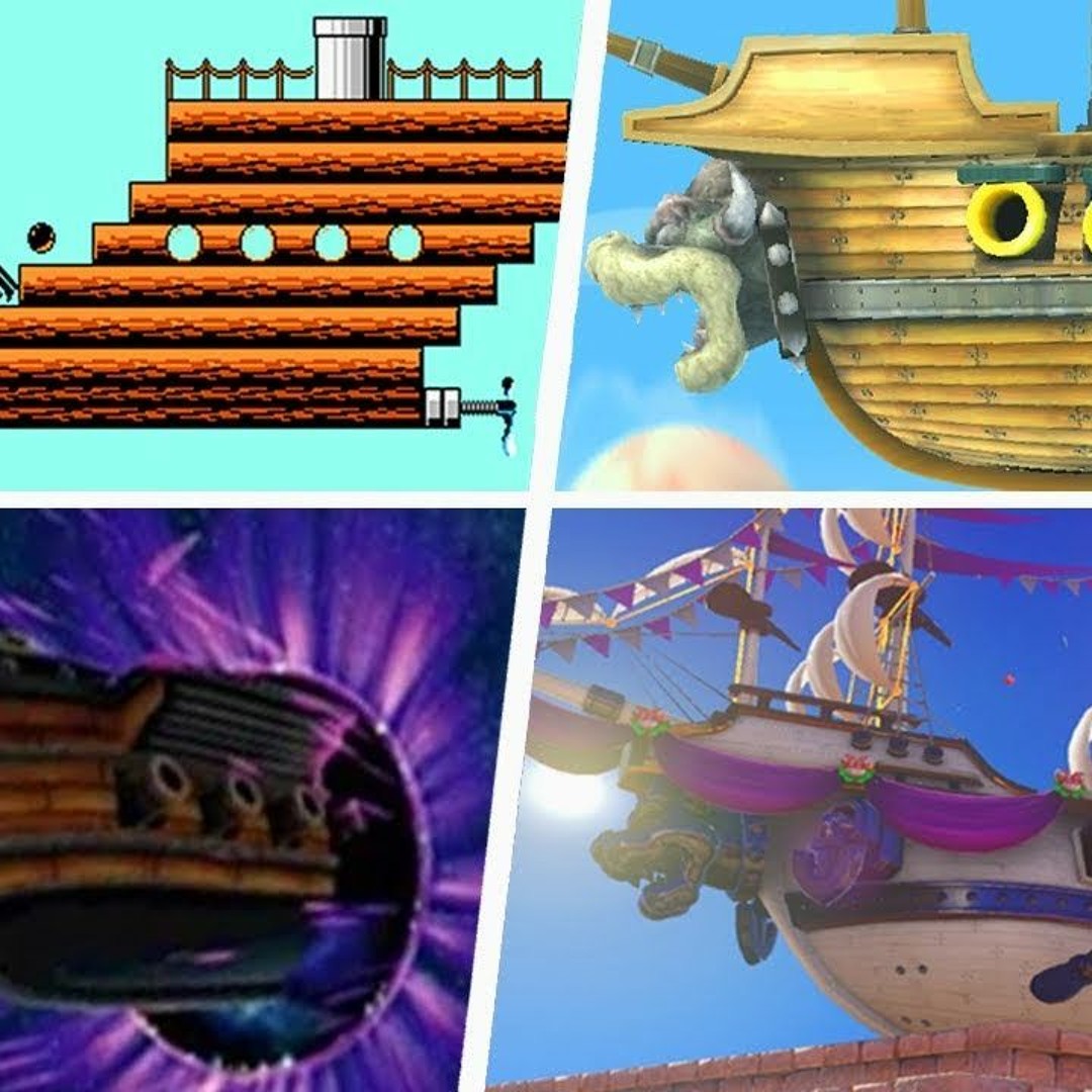 Stream Super Mario Airship Theme ~ All-Stars + Galaxy + NSMBWii Mashup ...