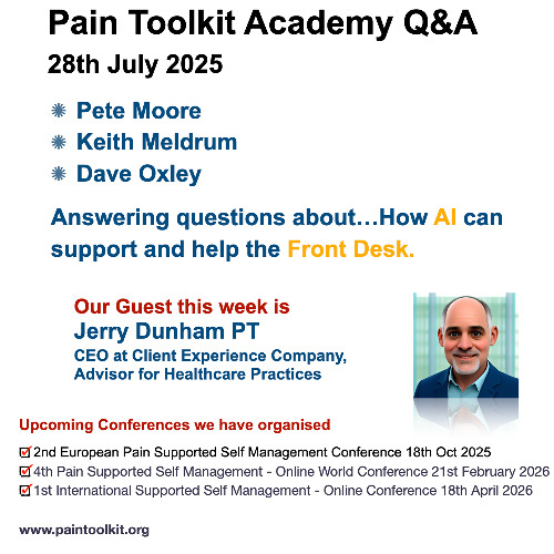 Stream Jerry Dunham Q&A 28th July 2025 by Pain Toolkit | Listen online ...