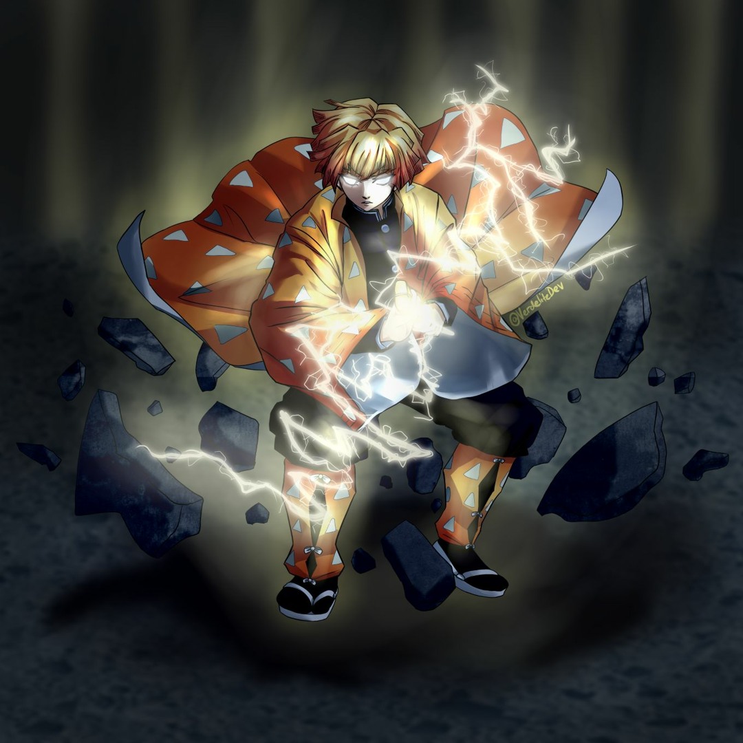 Stream Zenitsu Rap "Thunderclap" by Daddyphatsnaps [Demon Slayer] by ...