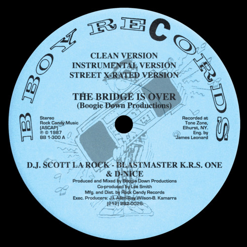 Stream Boogie Down Productions | Listen to The Bridge Is Over / A Word ...
