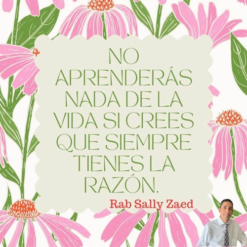 Stream RAB SALLY ZAED- NO DEBES TENER SIEMPRE LA RAZON by TALMUD TORA ...