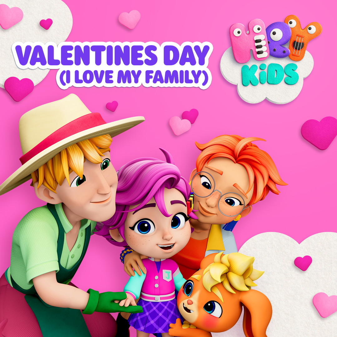 Stream HeyKids Nursery Rhymes | Listen to Valentine's Day (I Love My ...