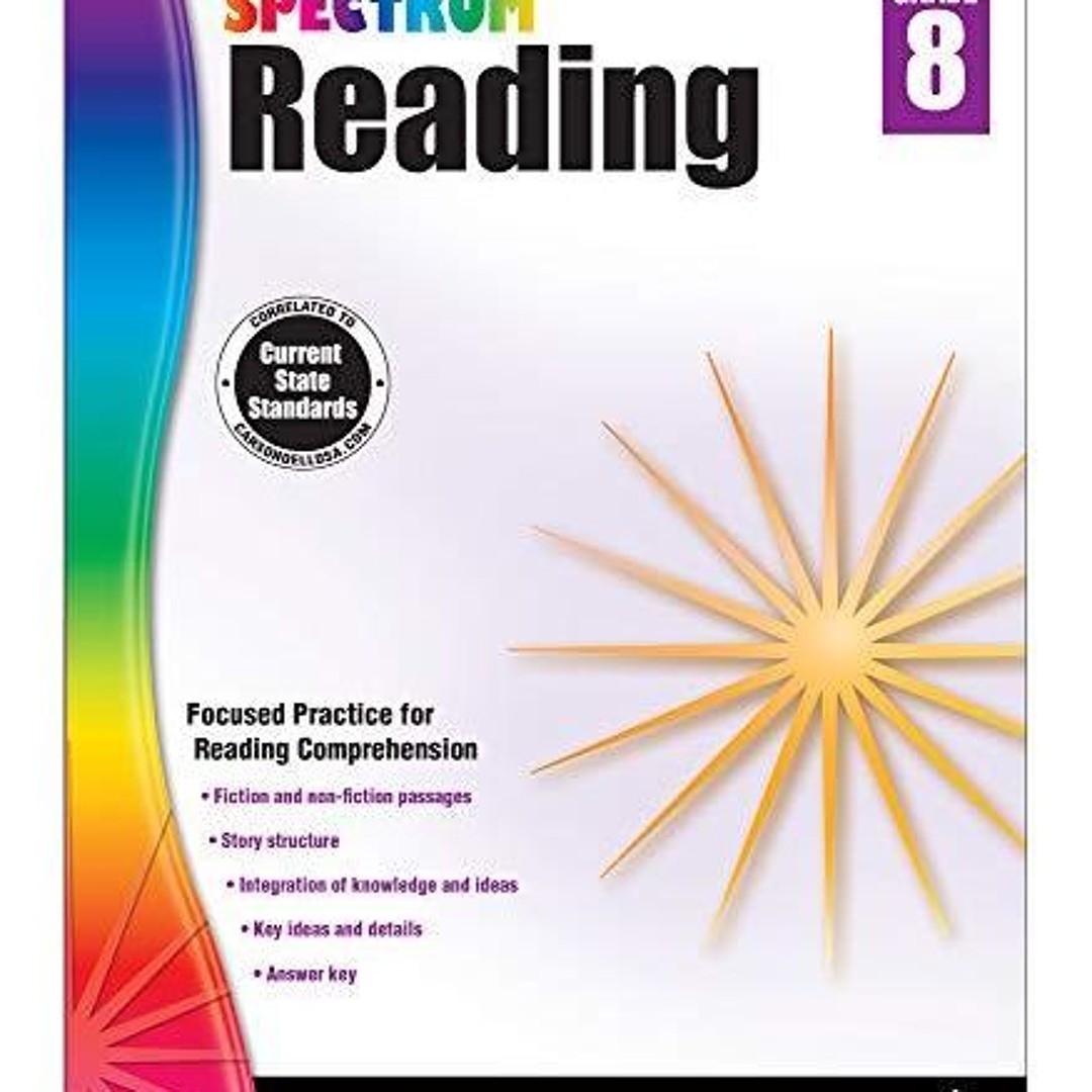 Stream episode (PDF/DOWNLOAD) Spectrum Reading Comprehension Grade 8 ...
