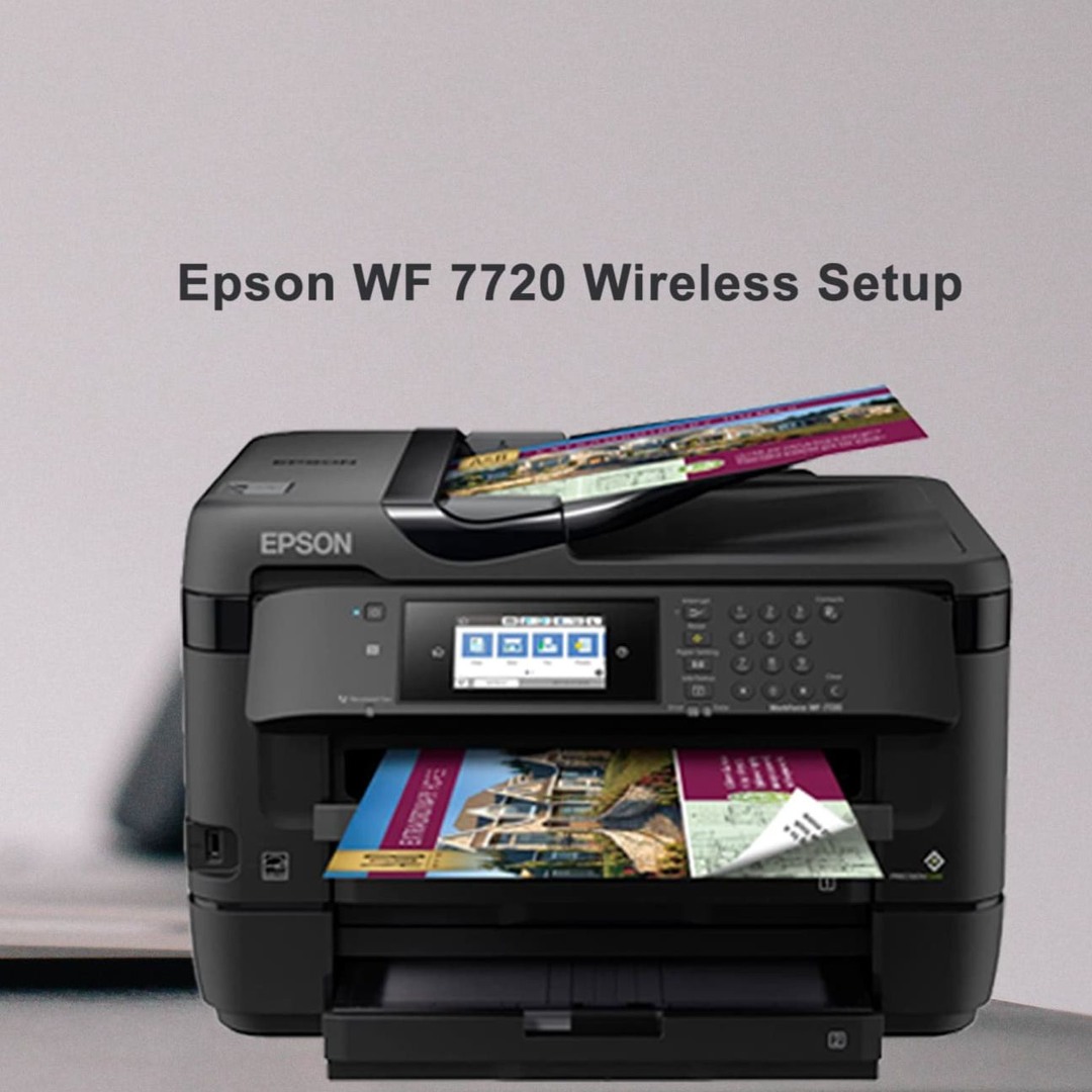 Stream Epson Workforce WF - 7720 Wireless Setup by Epson Printer ...