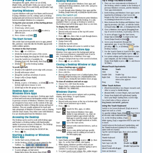 Stream [EBOOK] Windows 8.1 Quick Reference Guide: Introduction Cheat ...
