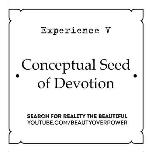 Stream 07. Experience V • Conceptual Seed of Devotion • Not What You ...
