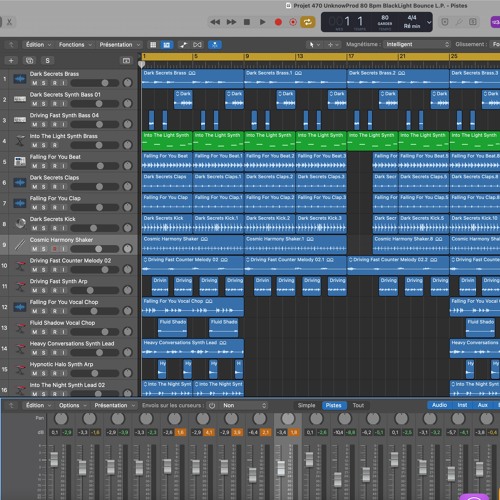 Stream Projet 470 UnknowProd 80 Bpm BlackLight Bounce L.P.Auda by ...