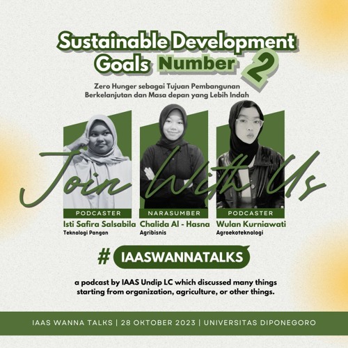 Stream #18 Sustainable Development Goals (SDGs) Number 2 Series: important points and the ...