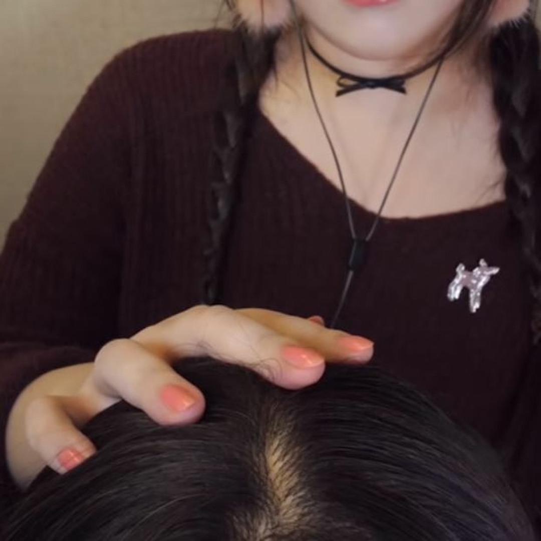 Stream ASMR PPOMO Realistic! 10 Scalp Massage & Hair Brushing (No ...