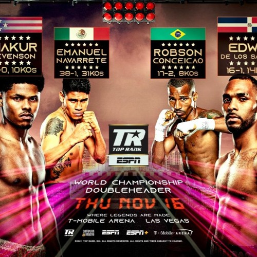 Stream episode SHAKUR STEVENSON VS EDWIN DE LOS SANTOS - TOP RANK ...
