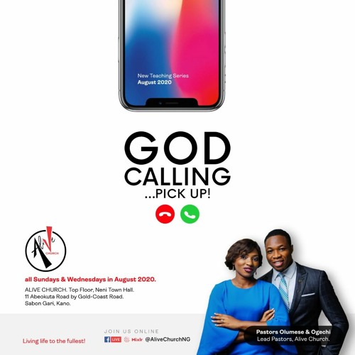 Stream Alive Church NG | Listen to GOD CALLING ...pick up! - AUGUST ...