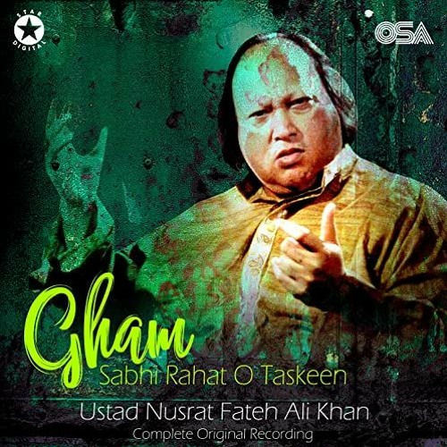 Stream Gham Sabhi Rahat - O-Taskeen - Ustad Nusrat Fateh Ali Khan by Rizwan Saqib | Listen ...