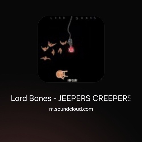 Stream Lord Bones - JEEPERS CREEPERS III.mp3 by Dirty D | Listen online for free on SoundCloud