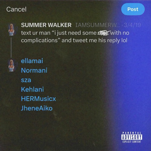 Listen to Summer Walker - Girls Need Love (Girl's Edition) #HVLM by ...
