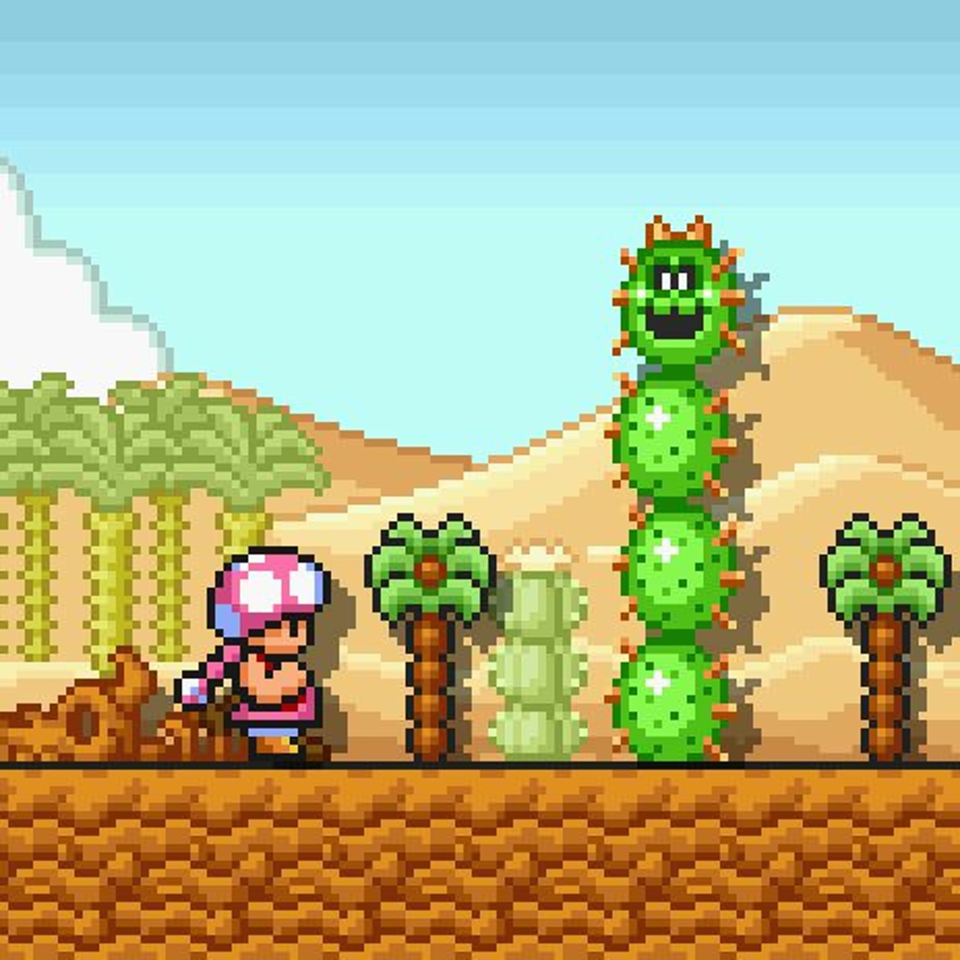 Stream Super Mario Bros. 1 - Desert Theme by SMM2 16-Bit | Listen ...