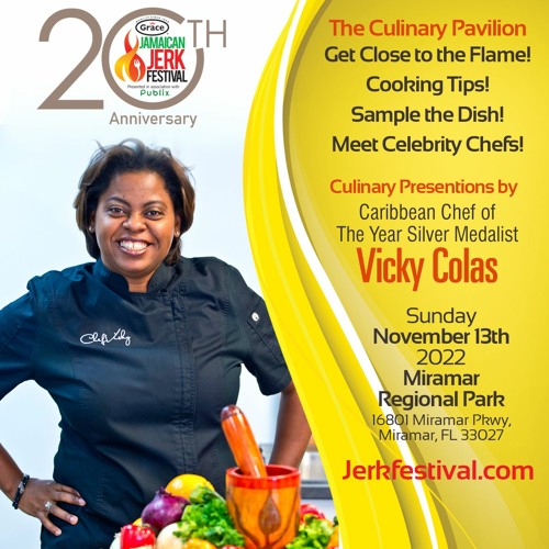 Stream episode Chef Vicky Colas Blends Caribbean Flavors by Riddims ...