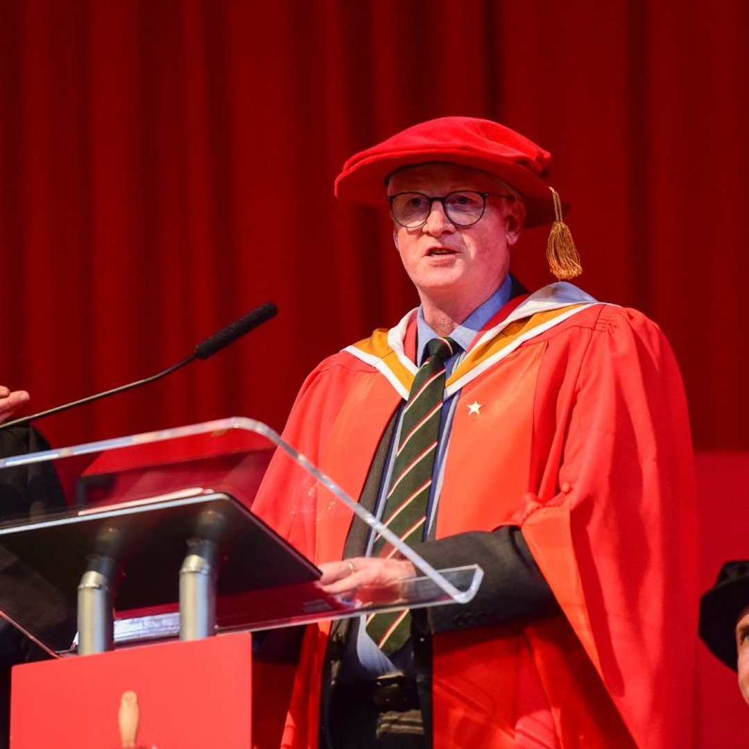 Stream Colonel Tim Sandiford OBE Honorary Doctorate Acceptance Speech ...