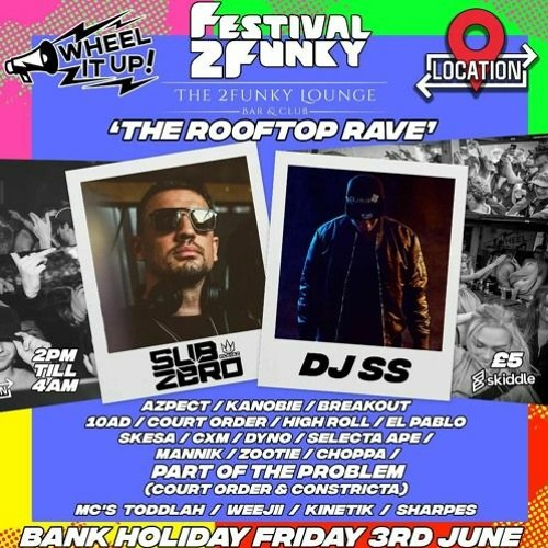 Stream Location x Wheel It Up Rooftop Rave w/ Sub Zero & DJ SS ...