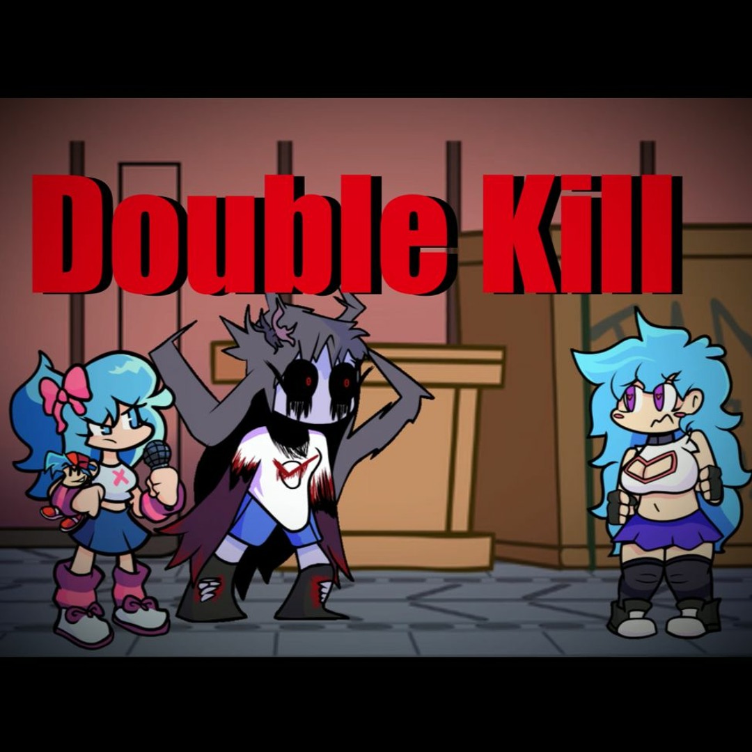 Stream Double Kill - Skyblue vs Miko & Faker Sky cover | FNF Cover by ...