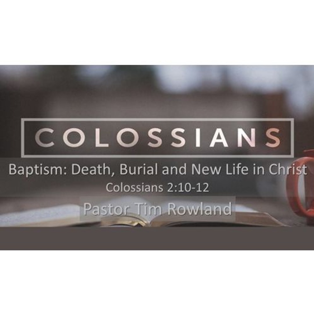 Stream "Baptism: Death, Burial And New Life In Christ" By Pastor Tim ...