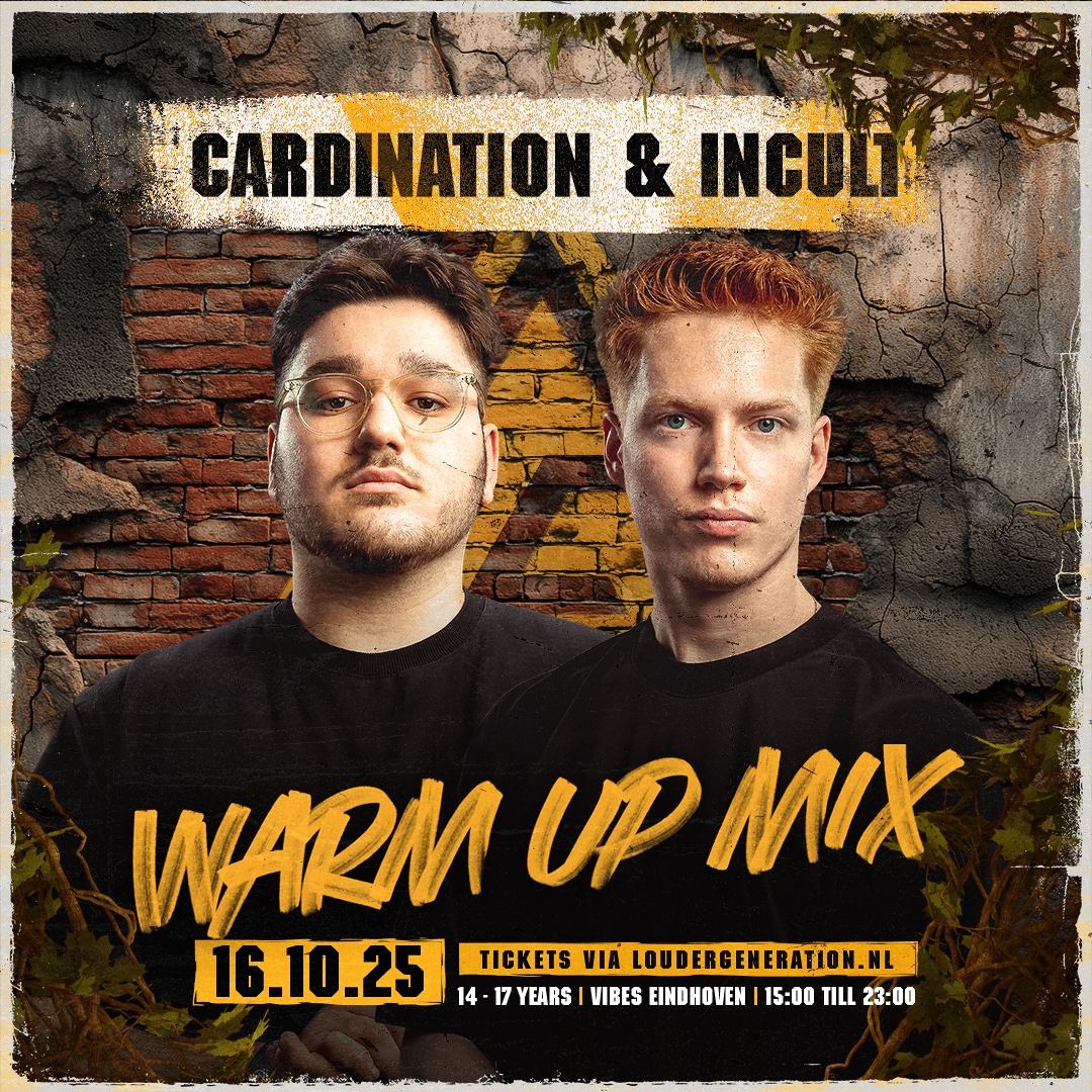 Stream Louder Generation // Warm-Up Mix 1 // Cardination & Incult by ...