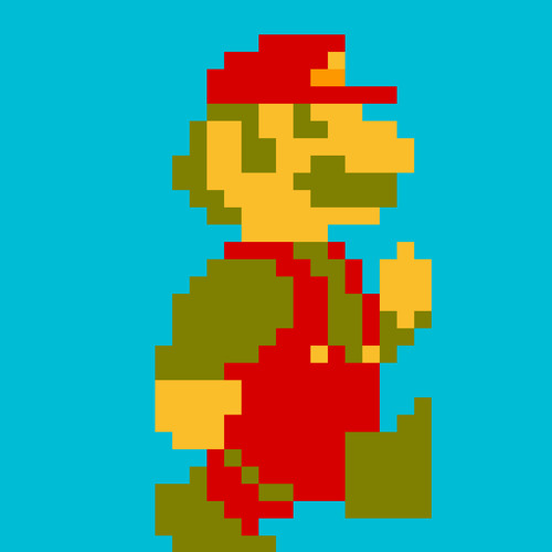 Mario 8 Bit Run