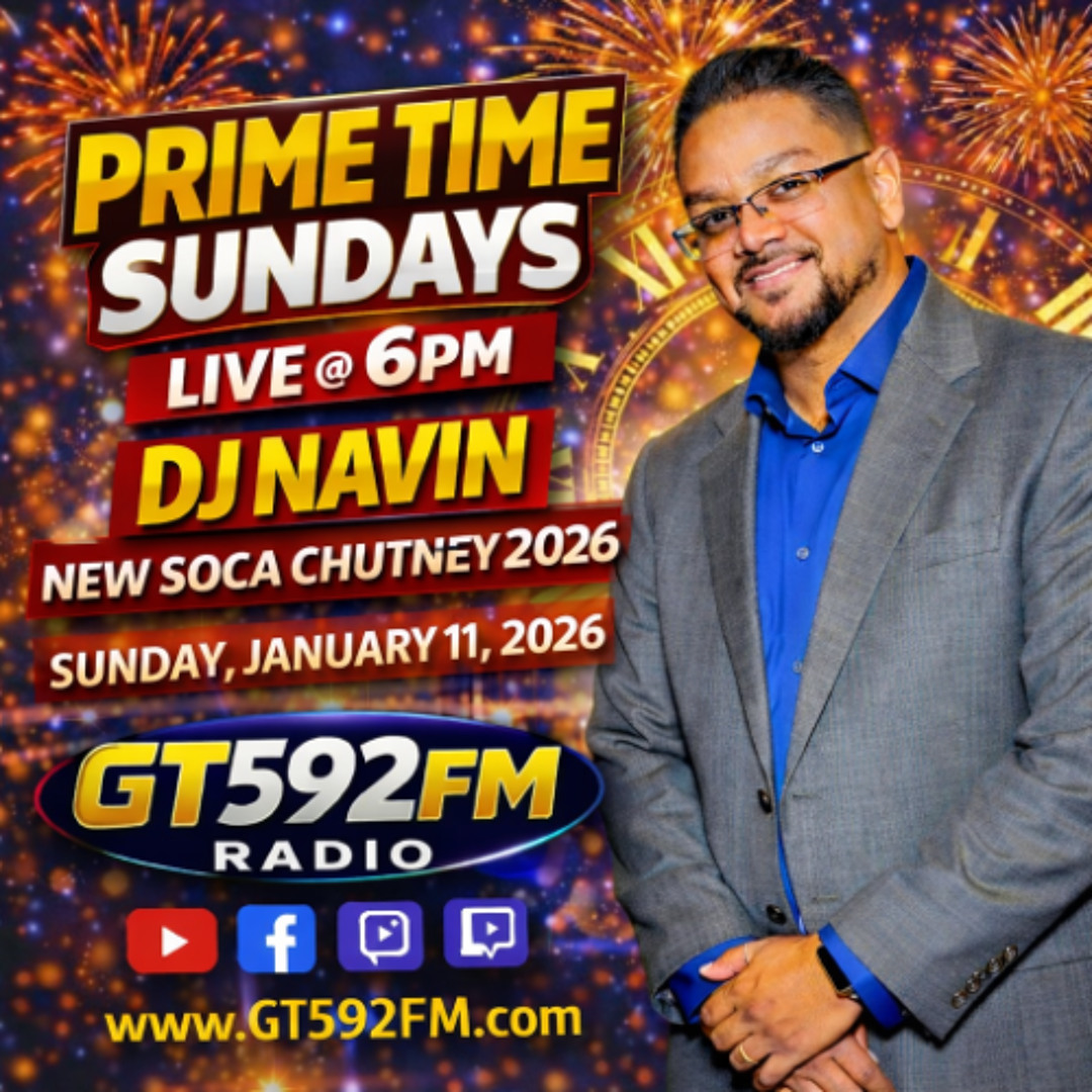 Stream Prime Time Sundays w/ DJ Navin | Soca Chutney 2026 • New Soca ...