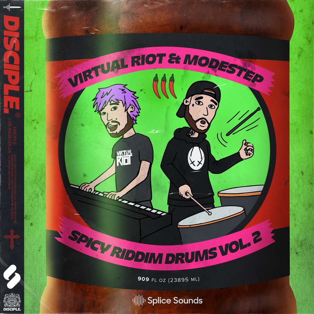 Stream Virtual Riot x Modestep - Spicy Riddim Drums Vol. 2 (Sample Pack ...