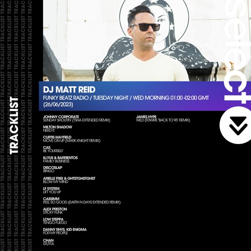 DJ Matt Reid - Funky Beatz Radio 2024-06-26
