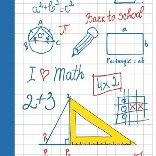 Stream [PDF] DOWNLOAD FREE Math Notebook 1/2 Inch Squares: Lined Graph Paper Compo from Mellday ...