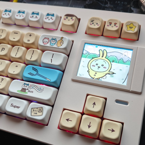 Stream custom Usagi keyboard by HappyPantherShop On Etsy | Listen ...