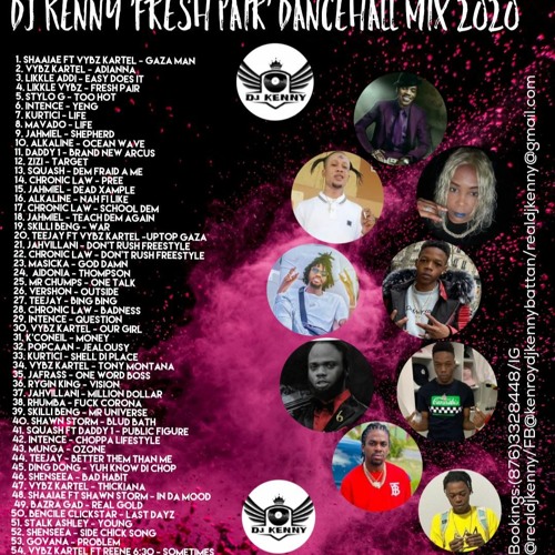 Stream DJ KENNY FRESH PAIR DANCEHALL MIX 2020 by DJ KENNY A-MAR SOUND ...