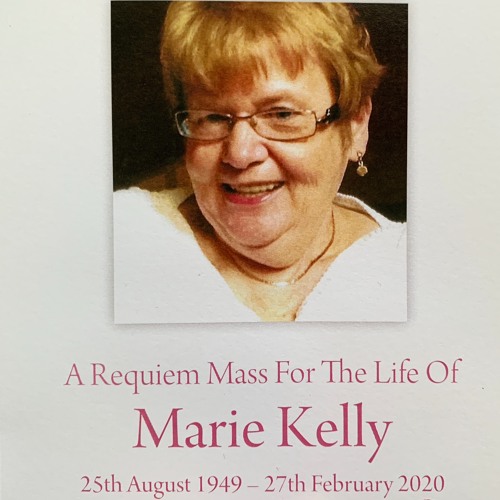 Stream Marie Kelly, Funeral Mass, 13th March 2020 by Saint Bride's ...