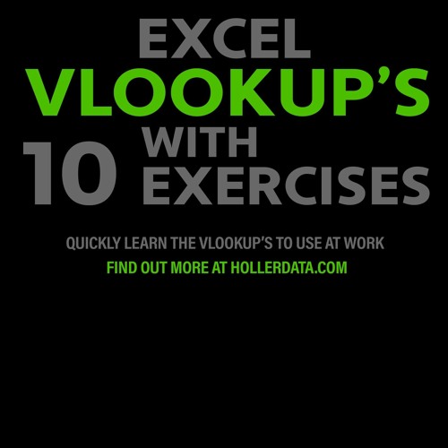 Stream [EBOOK] Excel VLOOKUP'S with 10 Exercises: Quickly Learn the Vlookup to use at Work. from ...