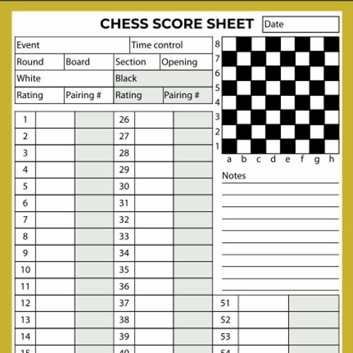 Stream ⚡DOWNLOAD/⚡PDF Chess notation book 100 Games Sheets with Diagram ...