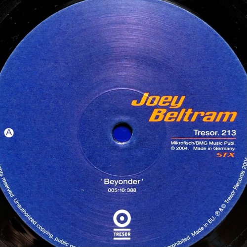 Stream Joey Beltram - Beyonder [Tresor Records] by Steve Shark | Listen ...